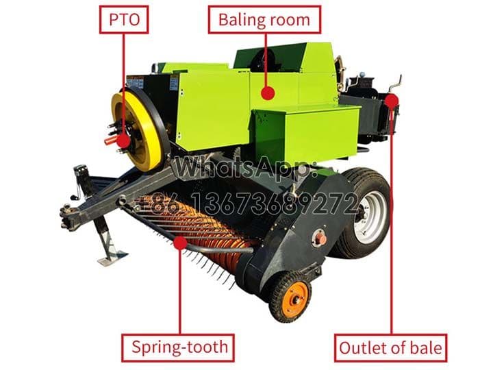 Hay Baler | High Automatic Stalk Picking & Baling Enquipment from Taizy